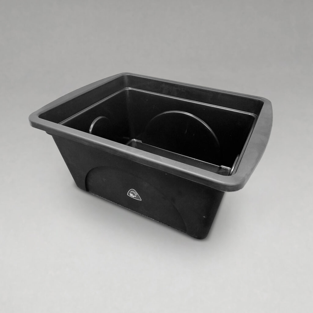50L Fish Bin - Black - Stowers Circular Solutions