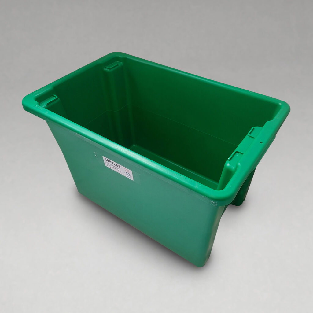 68L Crate No 15 Stacka Nesta - Green | Stowers Circular Solutions