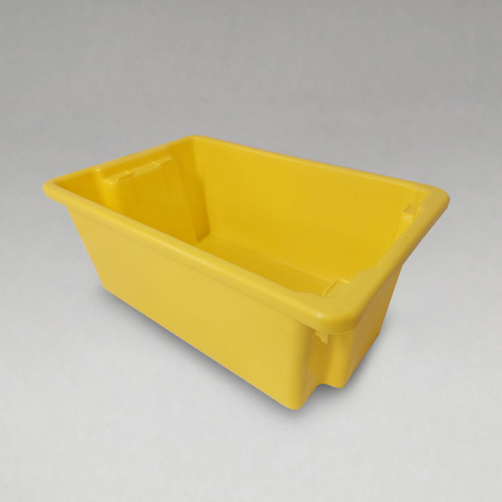 52L Crate No 10 Stacka Nesta - Yellow | Stowers Circular Solutions