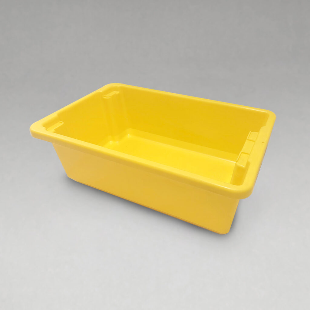 Stacka Nesta Crate 32L - Yellow | Stowers Circular Solutions
