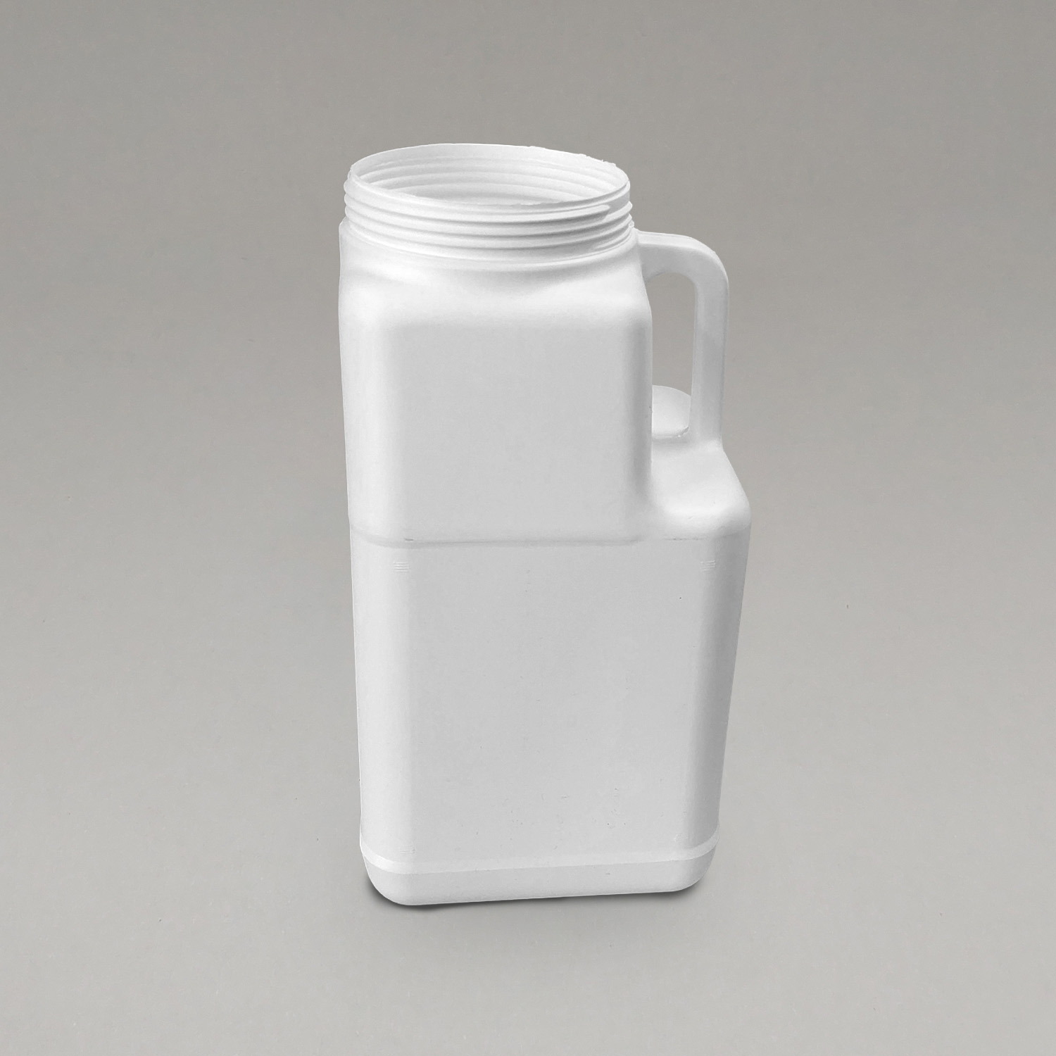 Square Flagon 5L - White - Stowers Circular Solutions
