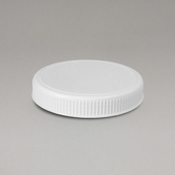 90mm Lid for Round Jar - White | Stowers Circular Solutions