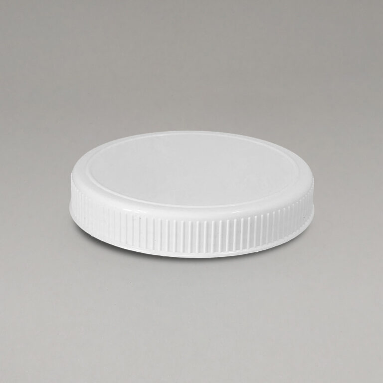 90mm Lid for Round Jar - White | Stowers Circular Solutions
